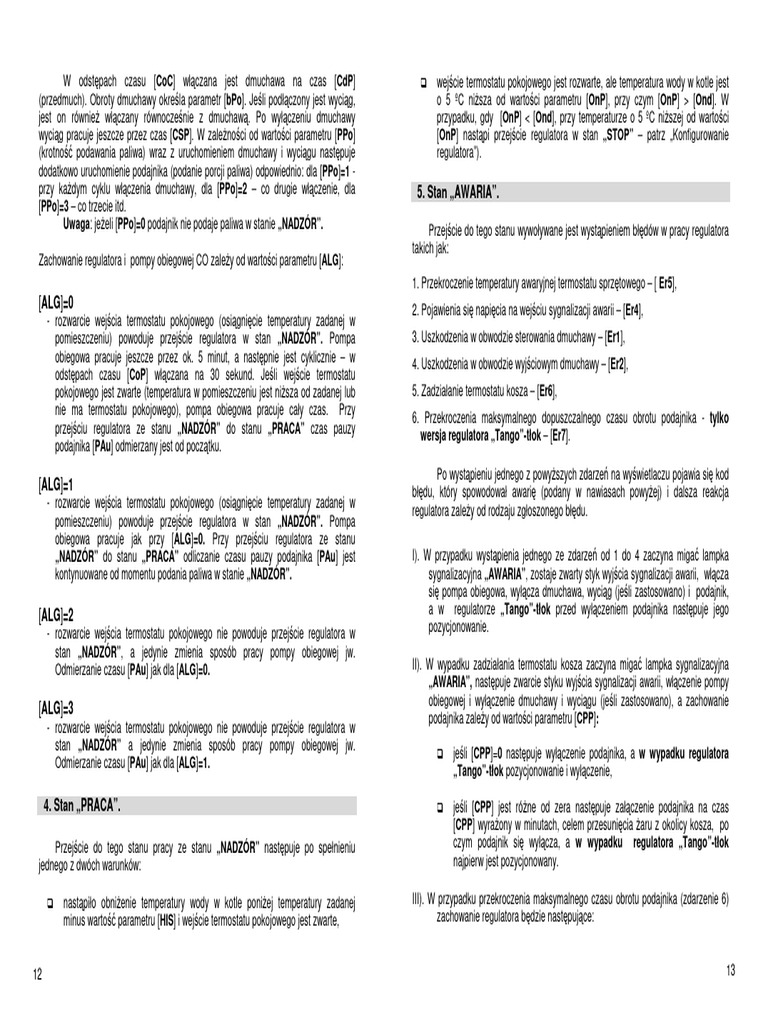 TANGO Sterownik Instrukcja | PDF