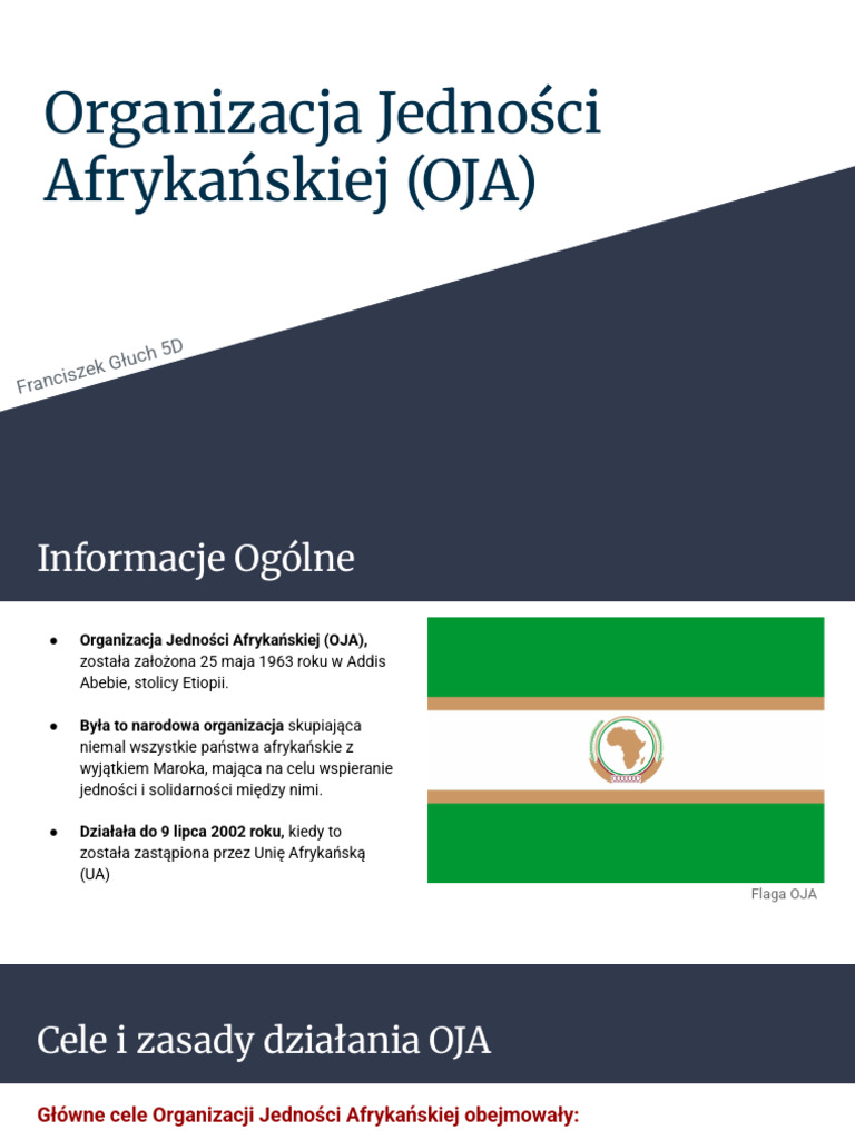 Prezentacja OJA | PDF