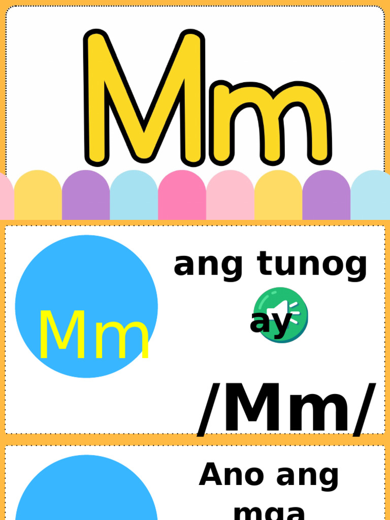 M English Worksheet | PDF