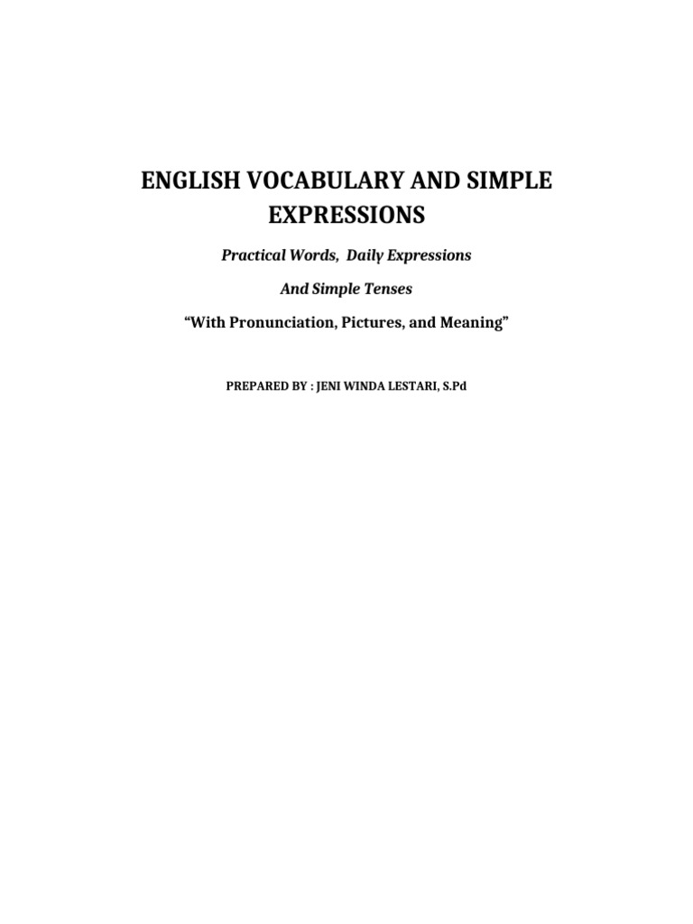 Cover Vocabulary | PDF