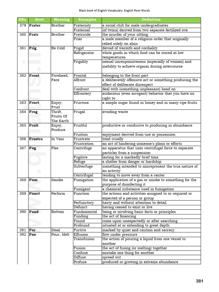 Black Book of English Vocabulary-389 | PDF