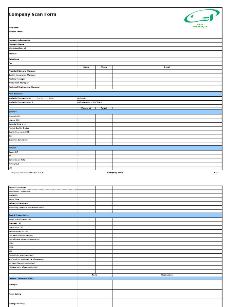 Company Scan | PDF
