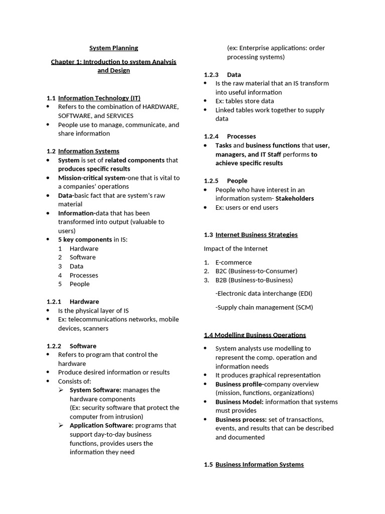 System Analysis and Design Overview | PDF | Software Development Process | System