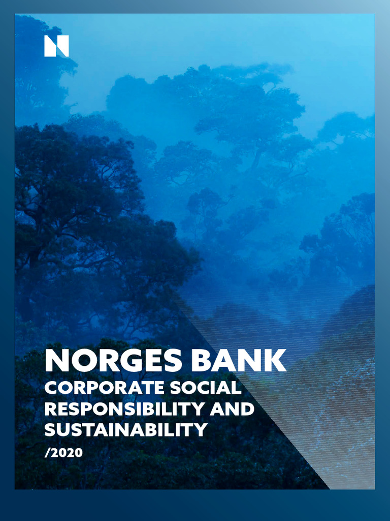 Norges Bank Corporate-Social-Responsibility-2020 (P. 19) | PDF ...