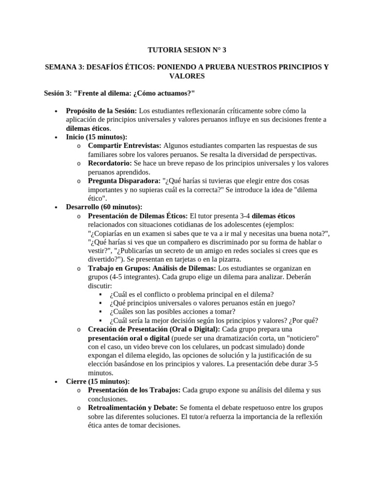TUTORIA SESION N 3 DANTE NAVA | PDF