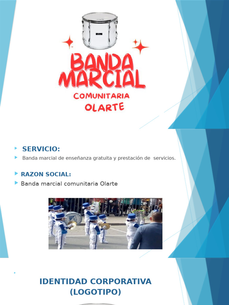 Banda Marcial Comunitaria Olarte: Inclusión Musical | PDF | Comunidad