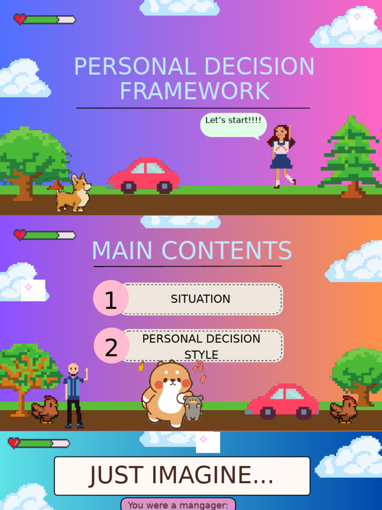 Personal Decision Framework | PDF | Decision Making | Information
