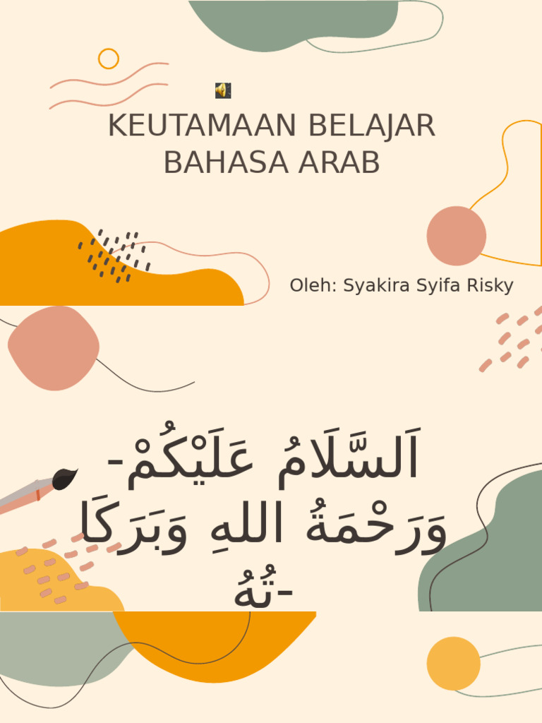 Syakira Bahasa Arab | PDF