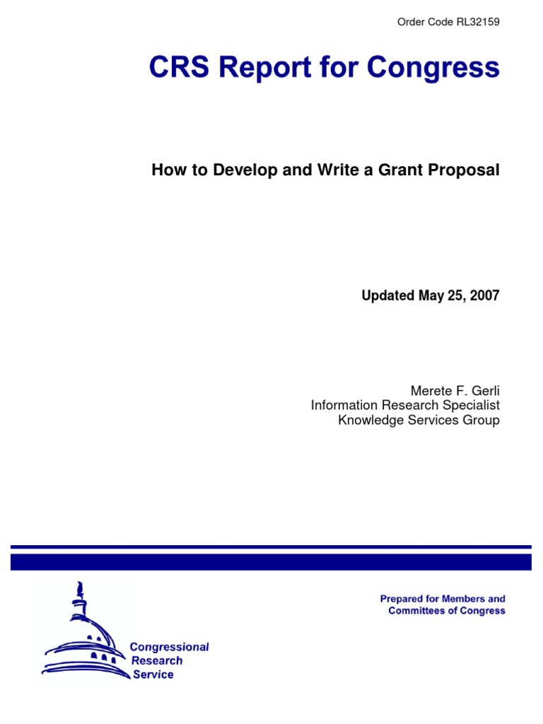 A Comprehensive Guide to Developing and Writing Successful Grant ...