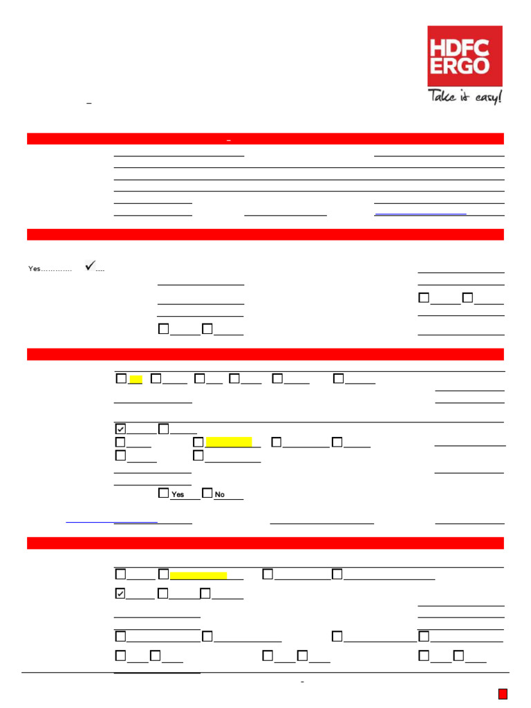 Health Suraksha Claim Form (Sample Claim Form) | PDF | Receipt | Insurance