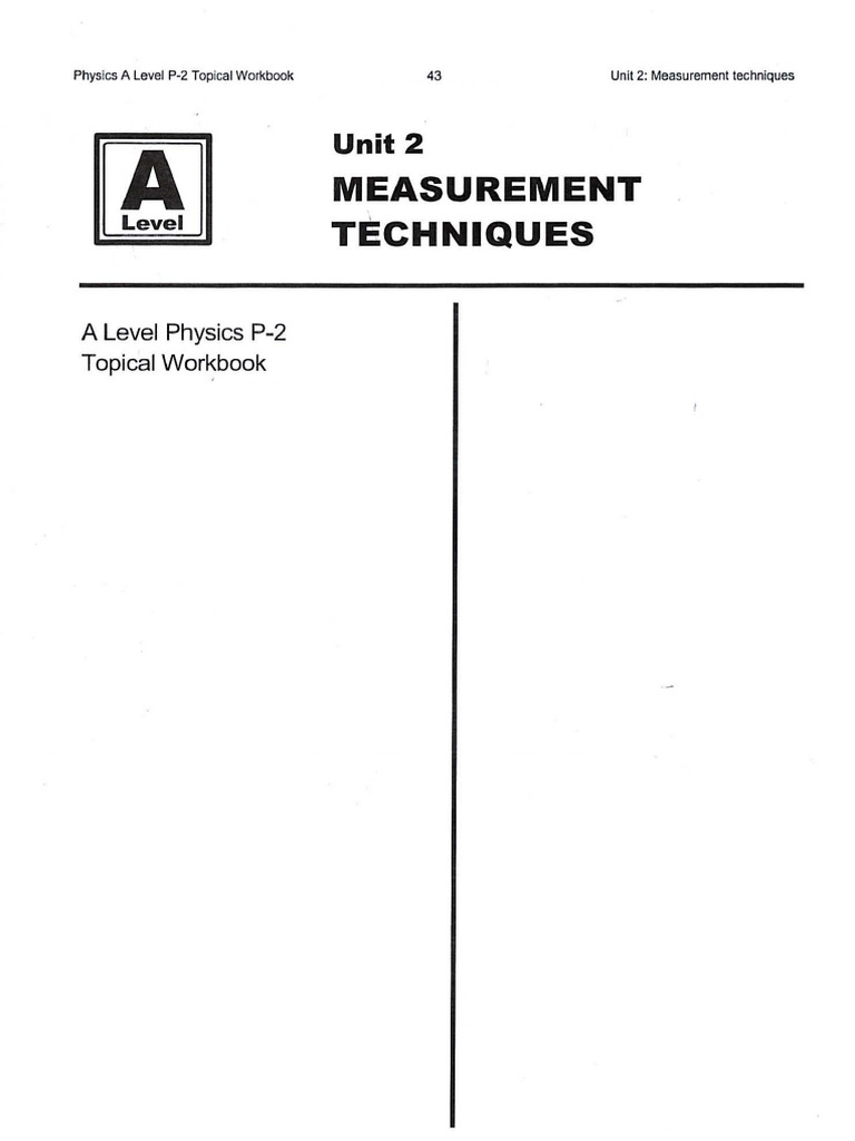 Physics as level UNIT 2 topical | PDF