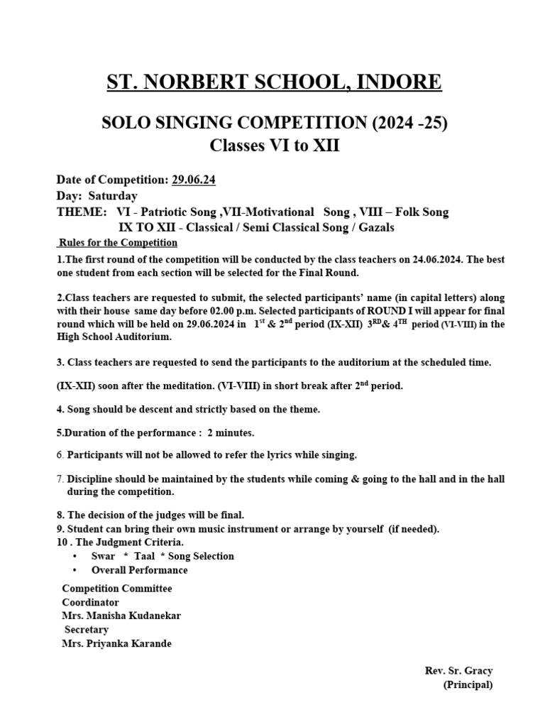Solo Singing Comp.29.06.24 | PDF