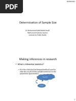 OpenEpi Sample Size Calculator Guide | PDF | Standard Error | Sampling ...