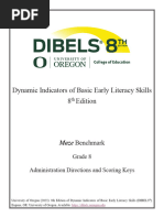 DIBELS 8th Edition Maze Directions | PDF