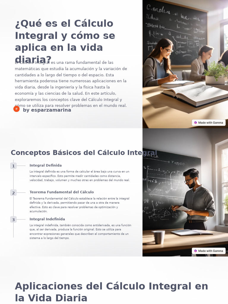 Aplicaciones del Cálculo Integral Diario | PDF | Integral