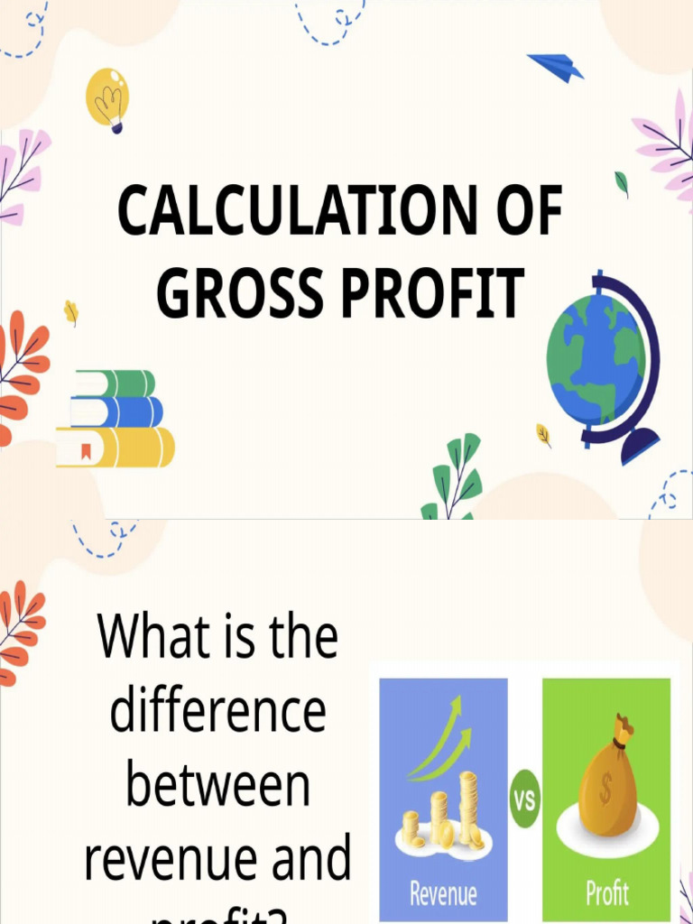 Calculation of Gross Profit | PDF