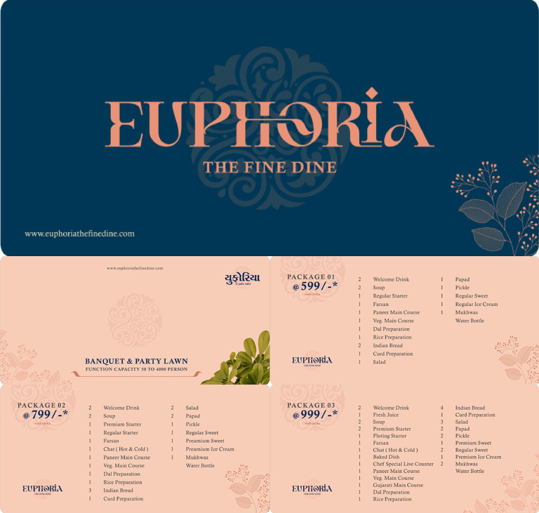 Euphoria Party Menu | PDF