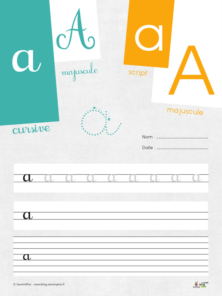 Écriture normalisée de l'alphabet | PDF | Écriture