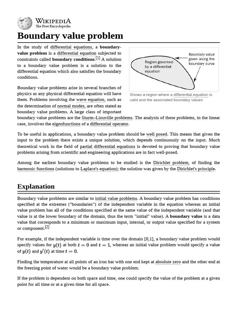 Understanding Boundary Value Problems | PDF | Boundary Value Problem ...