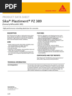 Sika Plastiment | PDF