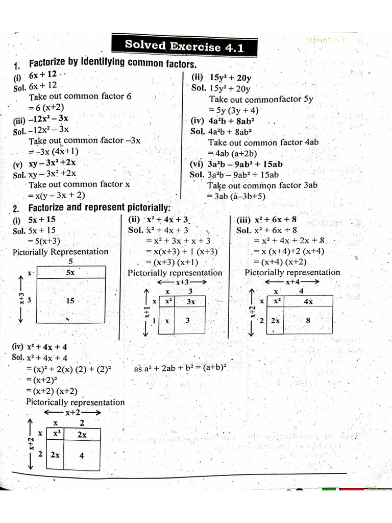 Class 9 Math Chapter 4 Complete | PDF