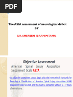 ASIA Spinal Cord Injury Classification | PDF | Anatomical Terms Of ...