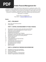 Public Finances Management) Act 1995 (Consolidated To No 57 | PDF ...