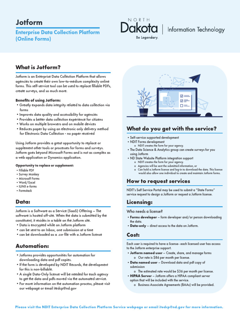 Jotform Enterprise Data Collection Platform Web 3-2-23 | PDF | Software ...