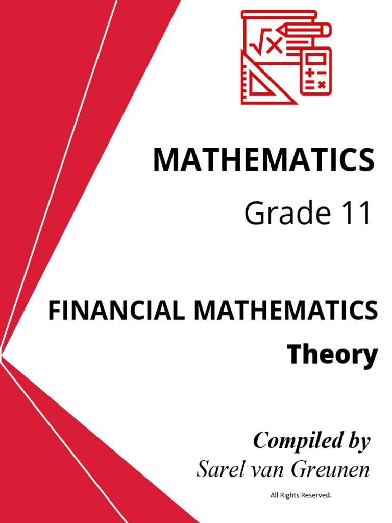 Grade 11 Financial Mathematics Guide | PDF