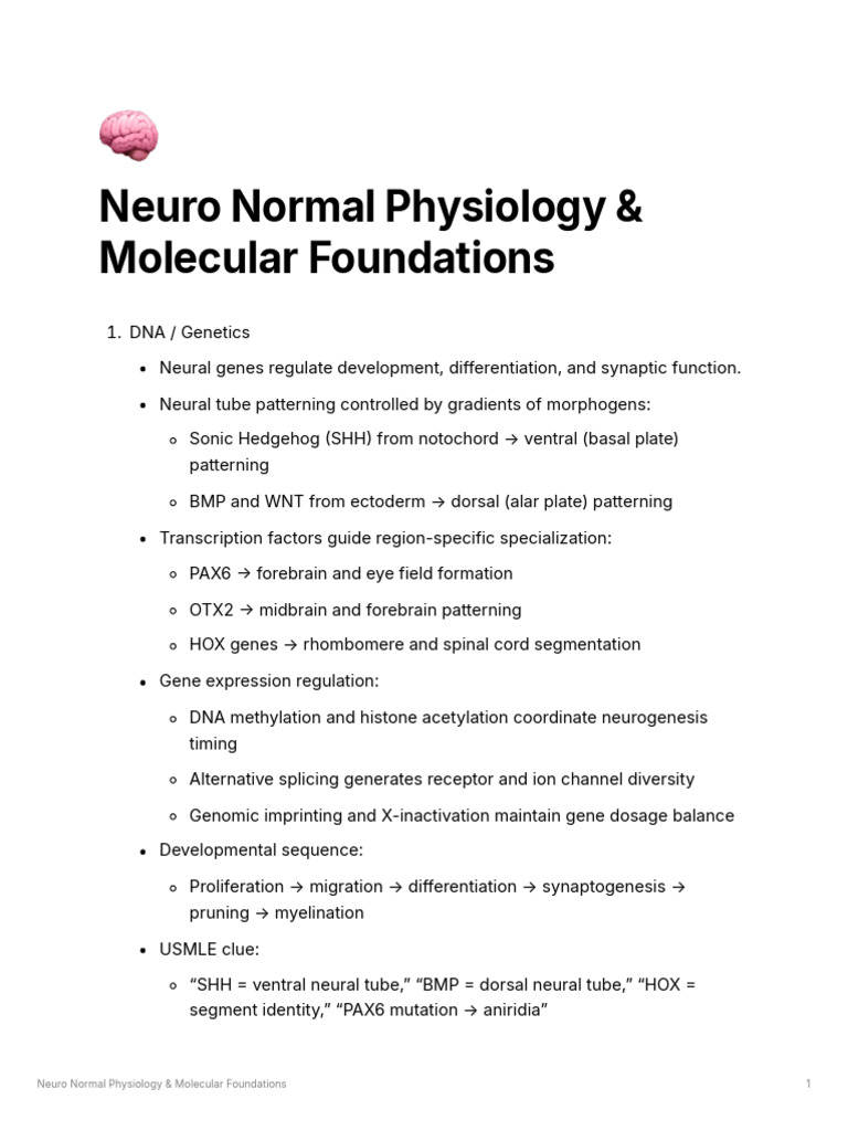 8d63f7b9-6209-469f-A346-8fe76a1e0228 Neuro Normal Physiology Molecular ...