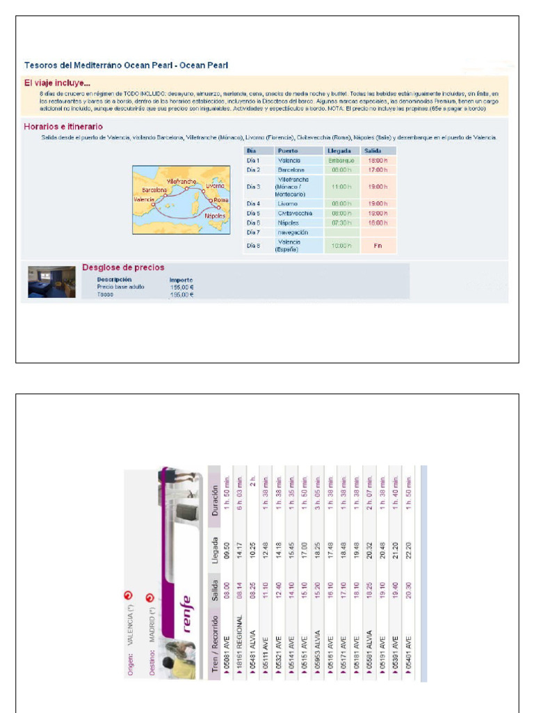 Cruceros OceanPearl | PDF