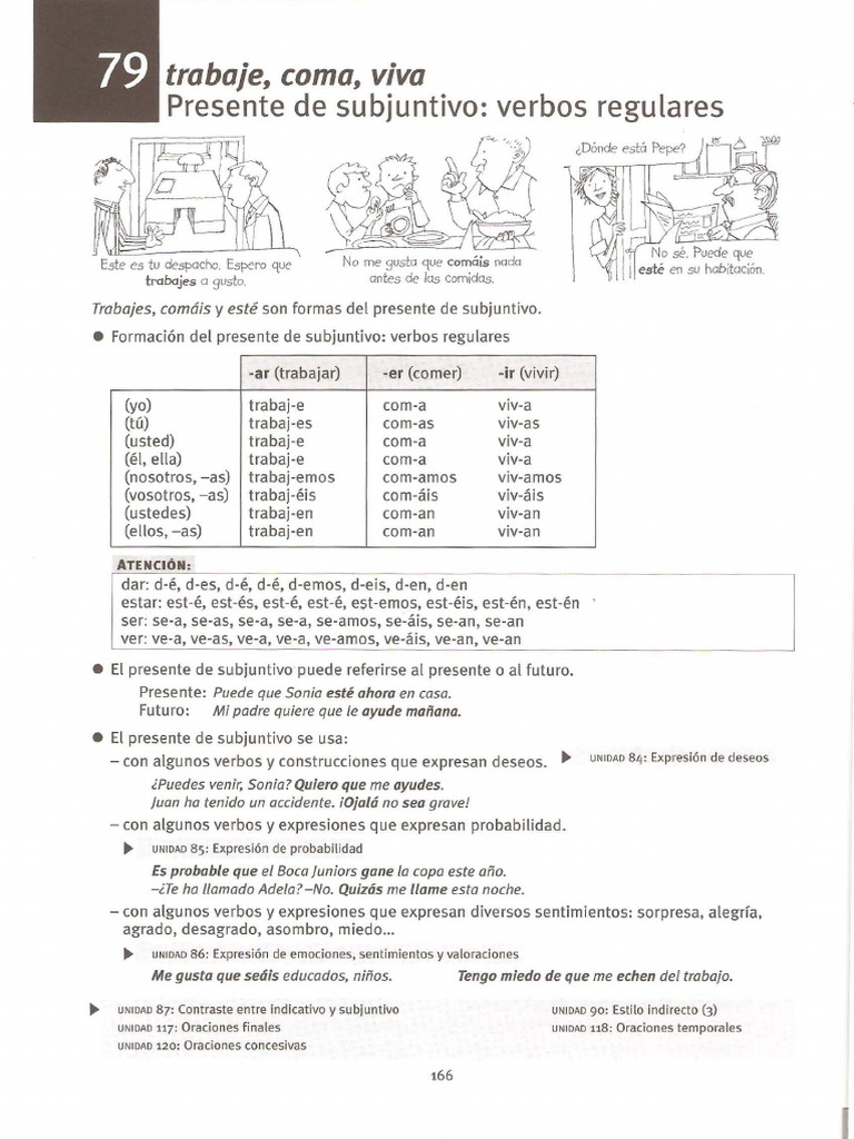Gramatica Del Uso Del Espanol Teoria y Práctica | PDF | Lingüística ...