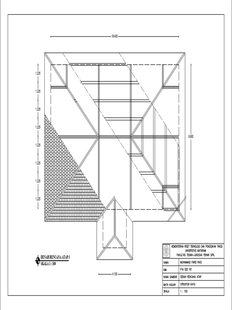 Rencana Atap 2 | PDF