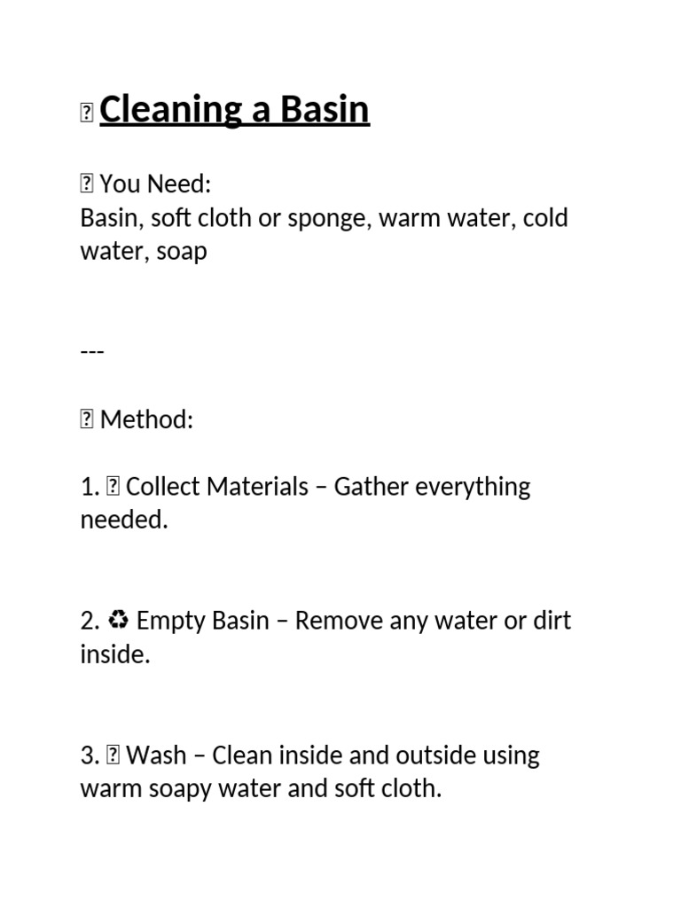 Seth-Washing A Bucket | PDF
