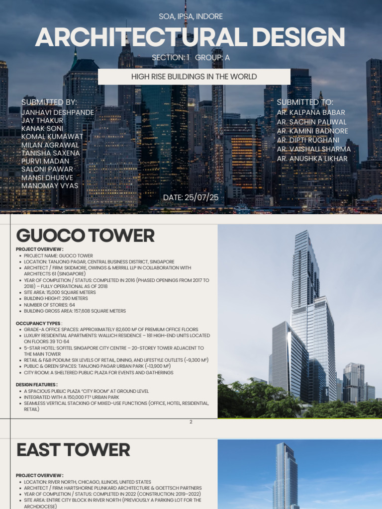 Architectural Desgin Case Study | PDF | Elevator | Recycling