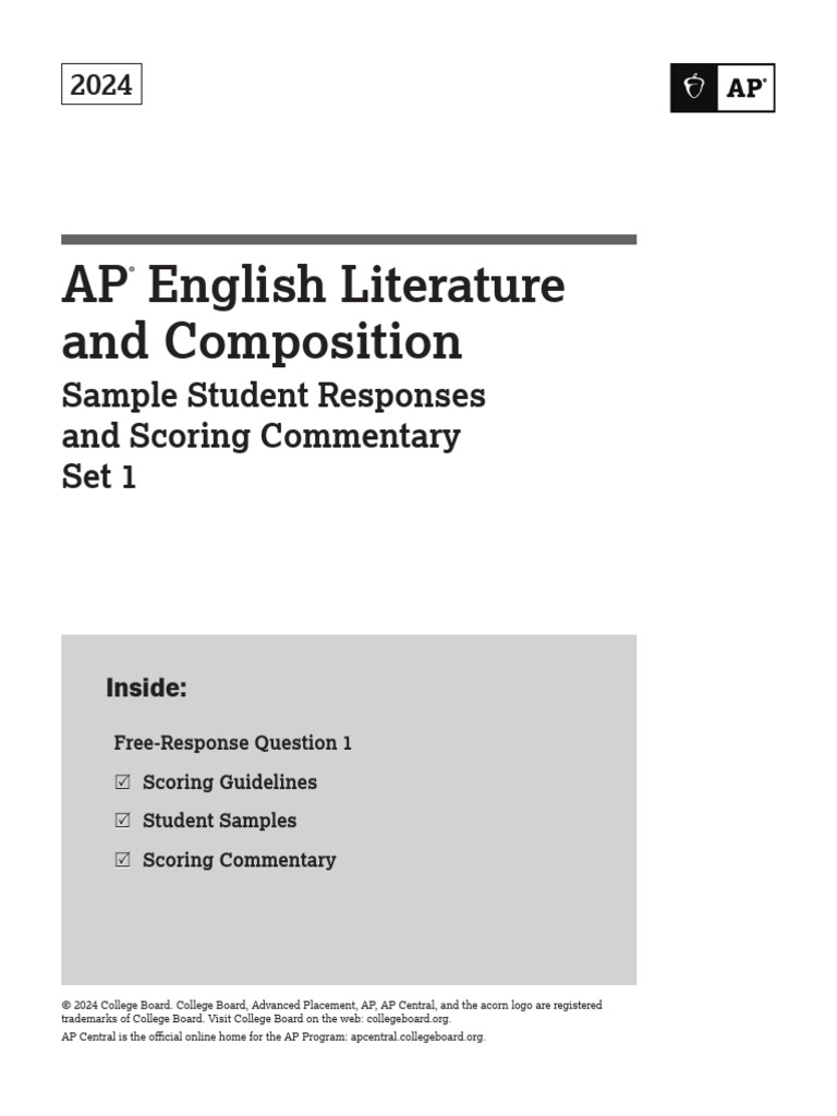 AP English Lit 2024 Poetry Analysis Guide | PDF | Poetry | Essays