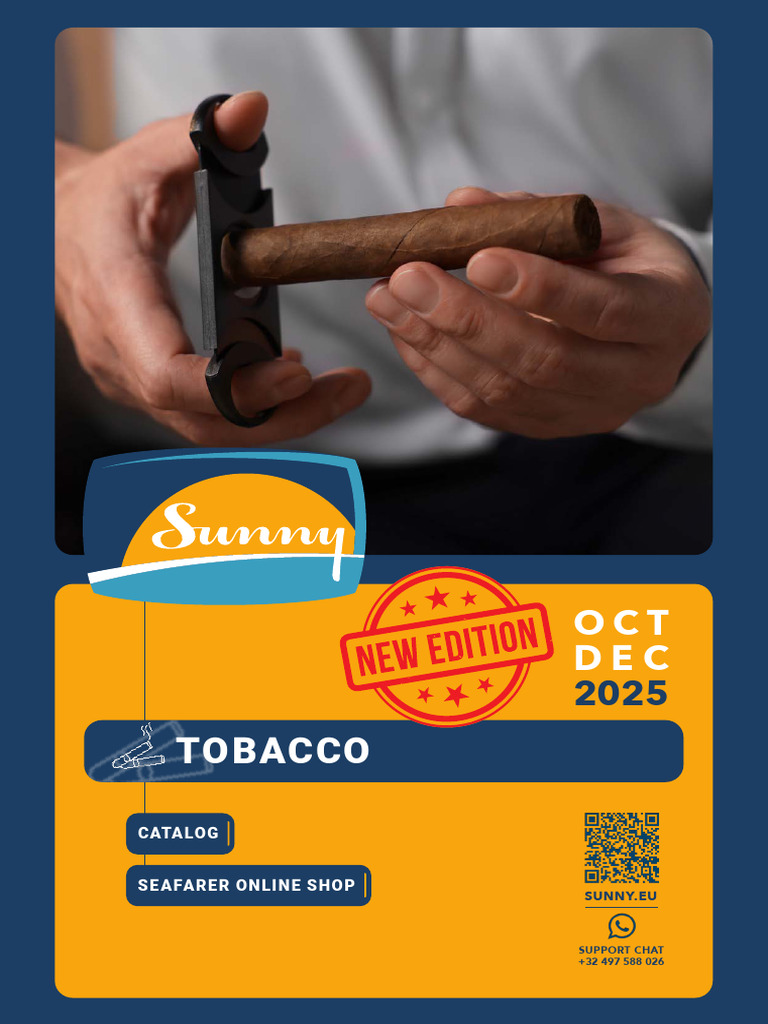 Sunny Europe 2025 Tobacco Price List | PDF | Electronic Cigarette | Cigar