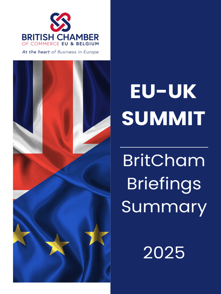 EU-UK Summit 2025: Strategic Partnership Insights | PDF | European ...