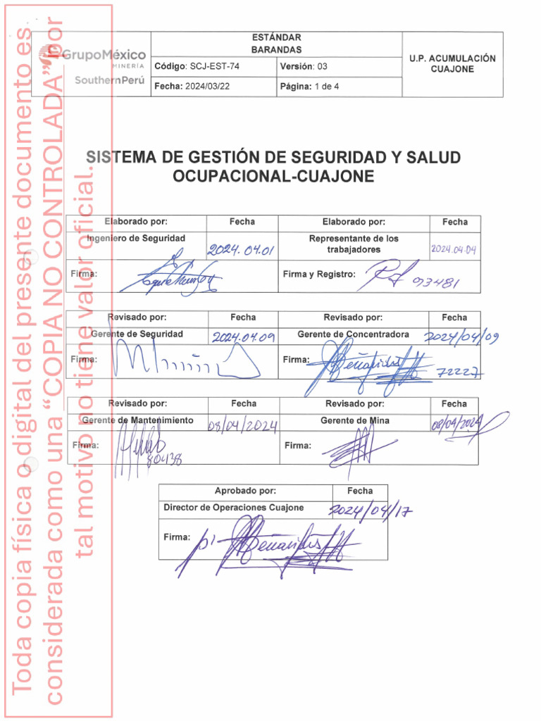 SCJ-EST-74_Barandas | PDF