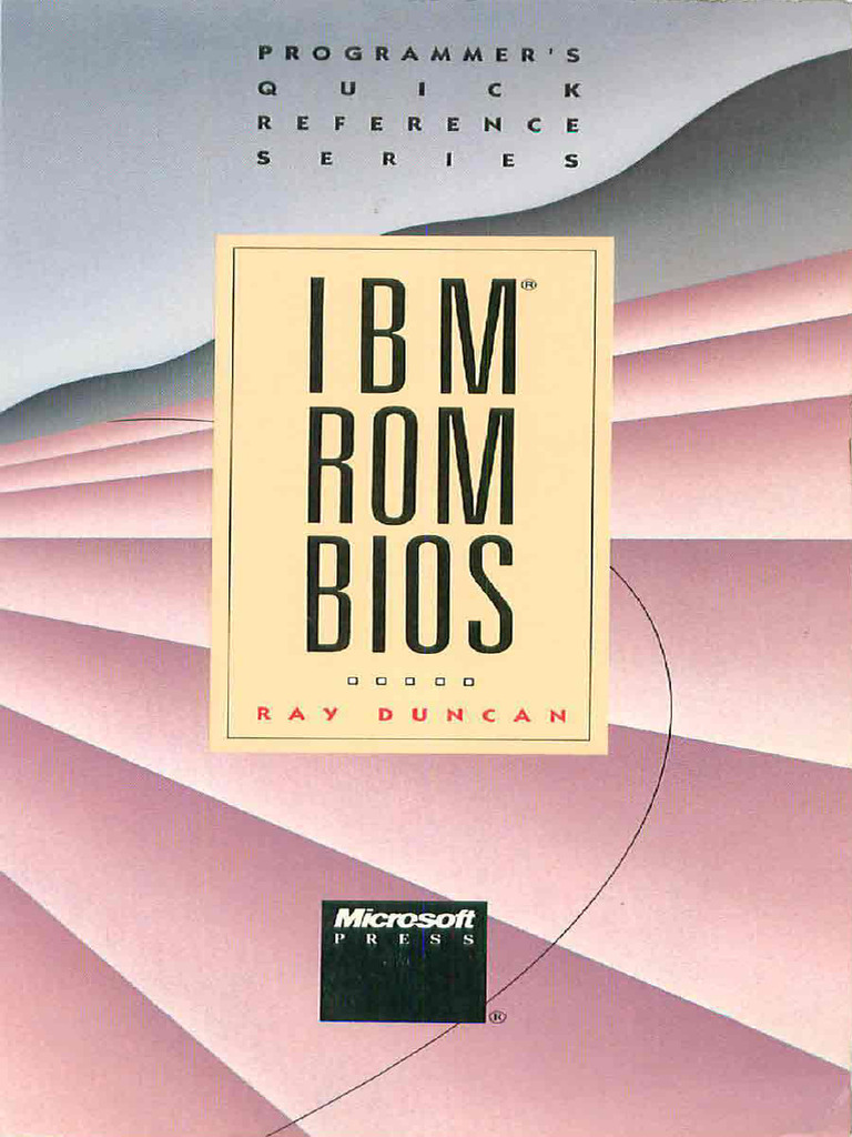 IBM ROM BIOS Programming Guide | PDF | Microcomputers | Office Equipment