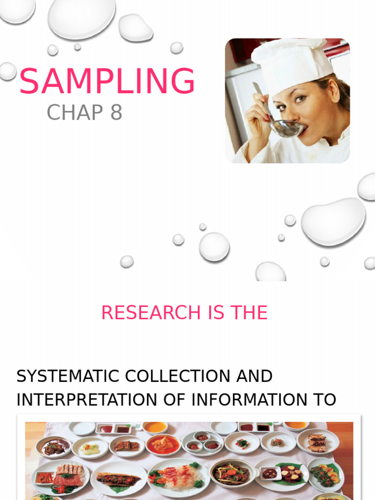 Sampling Chap 8 | PDF