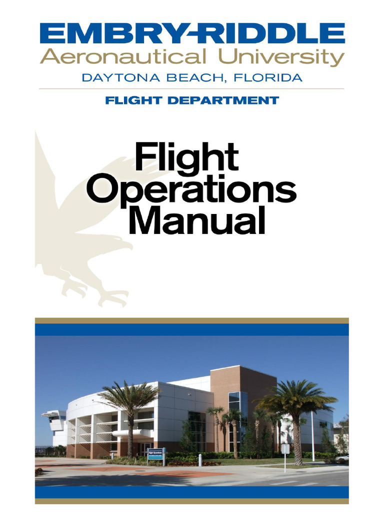 04 Flight Operations Manual | PDF | Flight Instructor | Safety