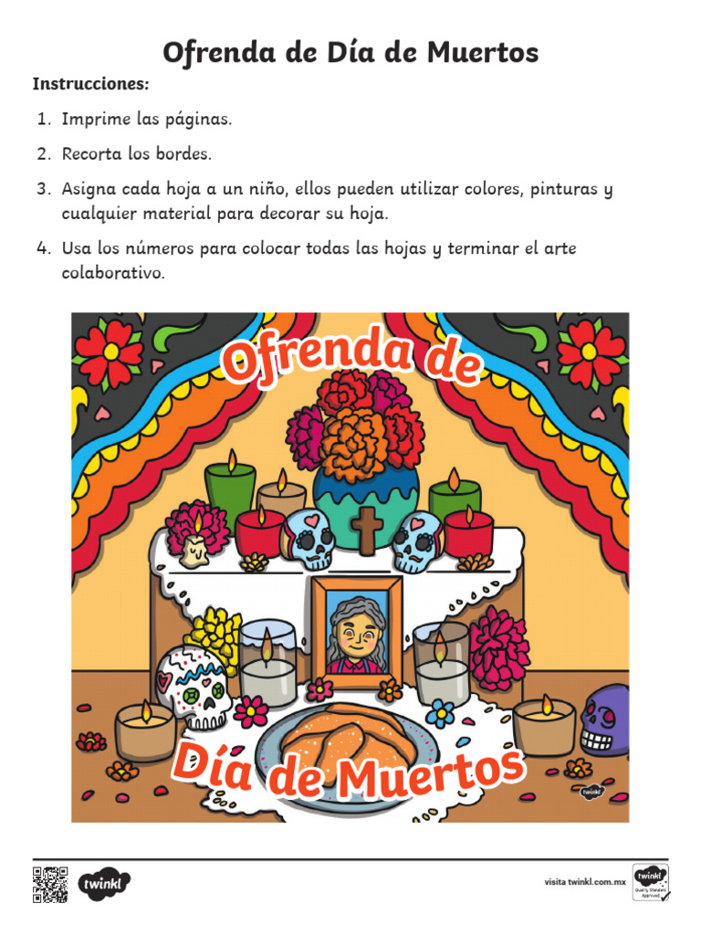 Sa DF 1726693539 Arte Colaborativo Ofrenda de Dia de Muertos - Ver - 2 ...