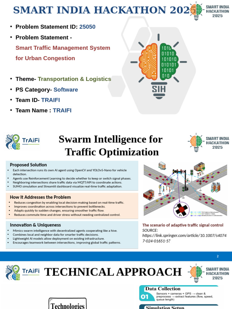 Smart Traffic Management System 2025 | PDF | Traffic | Artificial ...