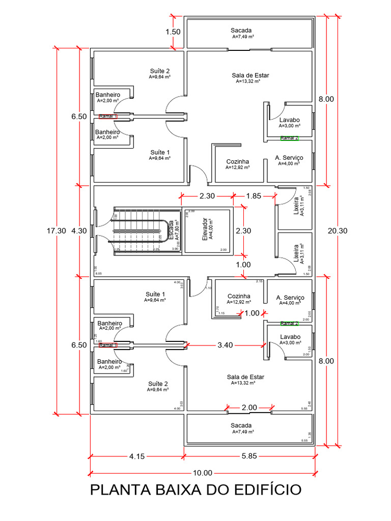 Planta Baixa do Edifício | PDF