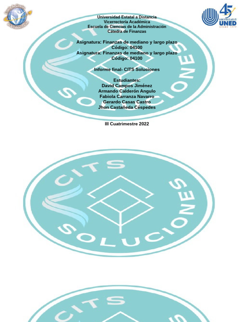 Presentación CITS Soluciones (1) | PDF