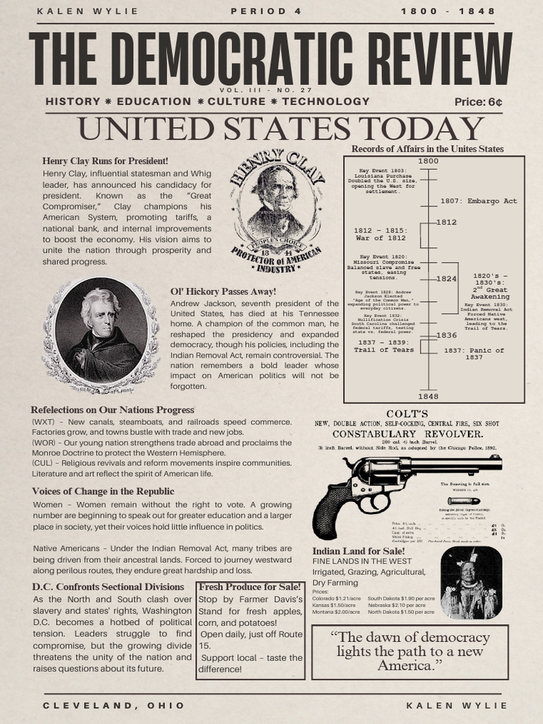 APUSH Period 4 Overview: Key Events | PDF | Politics Of The United ...
