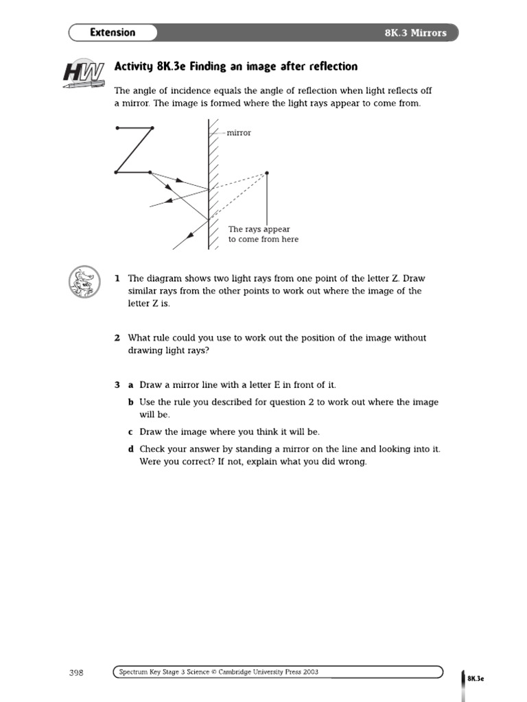 Mirror HW | PDF