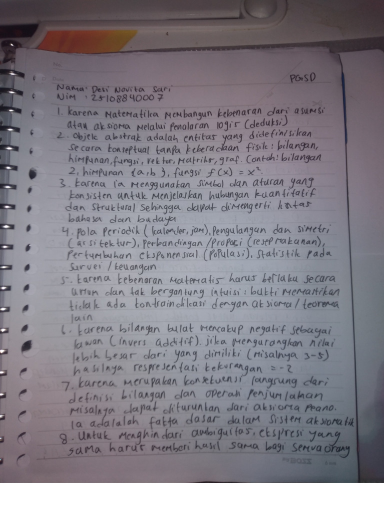 Desi Novita Sari NIM 25108840007 | PDF