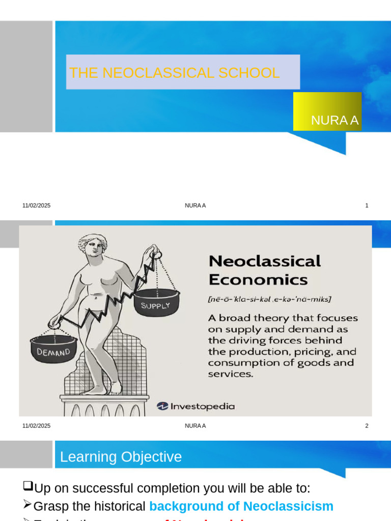 Understanding Neoclassical Economics | PDF | Neoclassical Economics ...